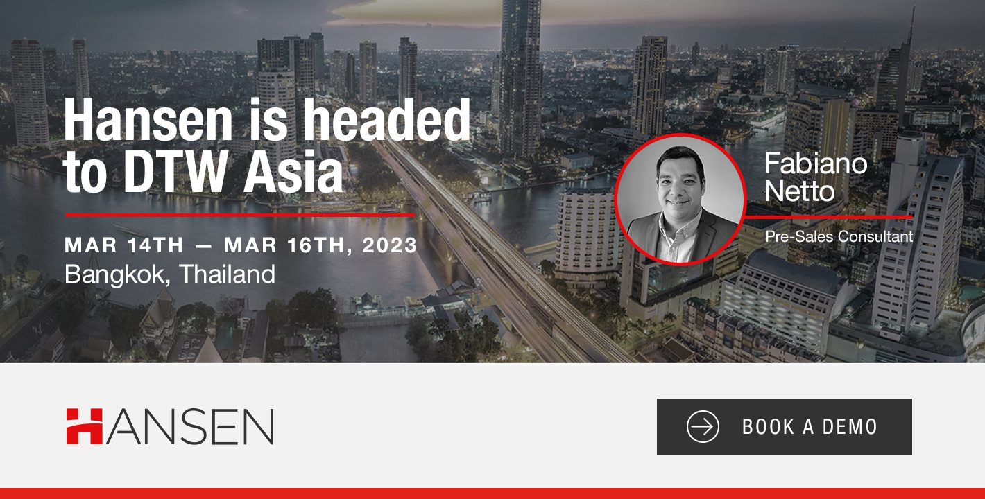 Digital Transformation World Asia - 2023 — Hansen Technologies Digital Transformation World Asia - 2023 — Hansen Technologies